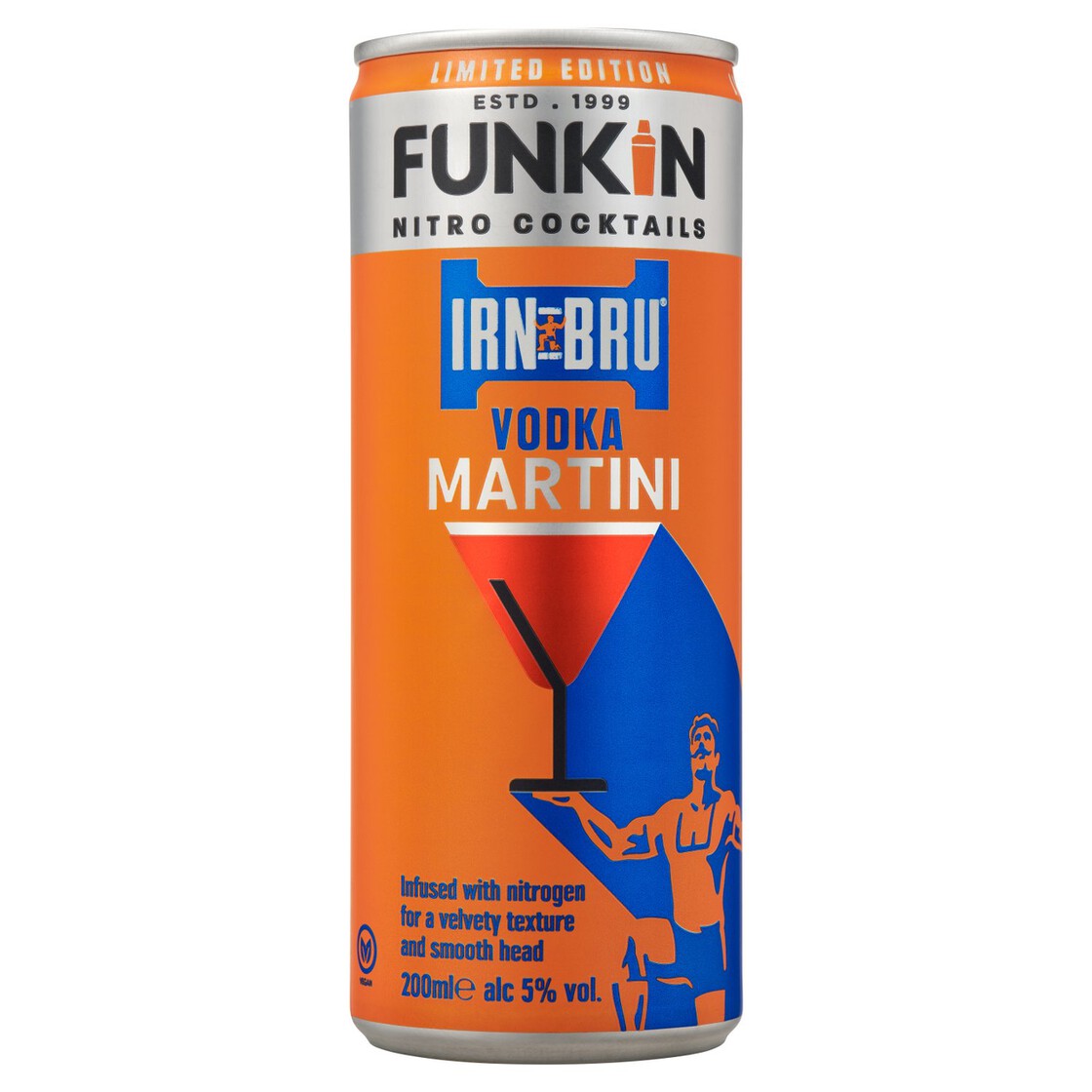 Funkin Nitro Cocktails IRN-BRU Vodka Martini 200ml - Morrisons Online ...
