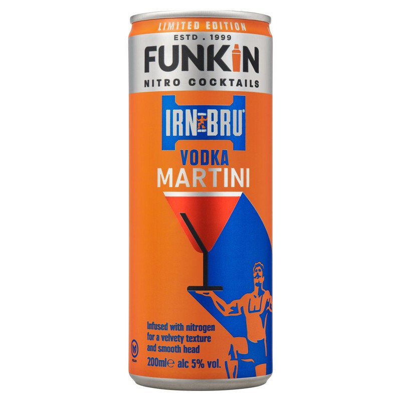 Funkin Nitro Cocktails IRN-BRU Vodka Martini 200ml - Morrisons Online ...