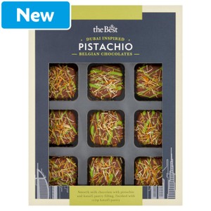 Morrisons The Best Dubai Inspired Chocolate Assortment Box 180g ...