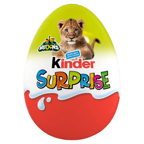 Kinder Surprise Milk Chocolate Single Egg Natoons - Morrisons Online ...