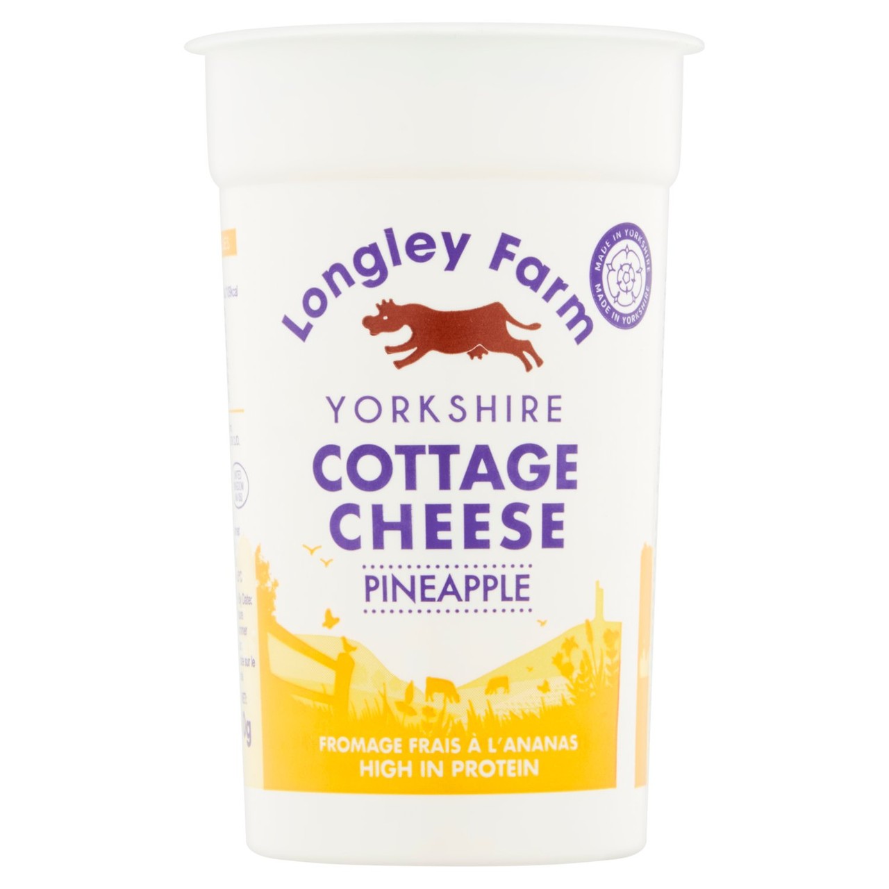 Longley Farm Yorkshire Cottage Cheese With Pineapple - Morrisons Online ...
