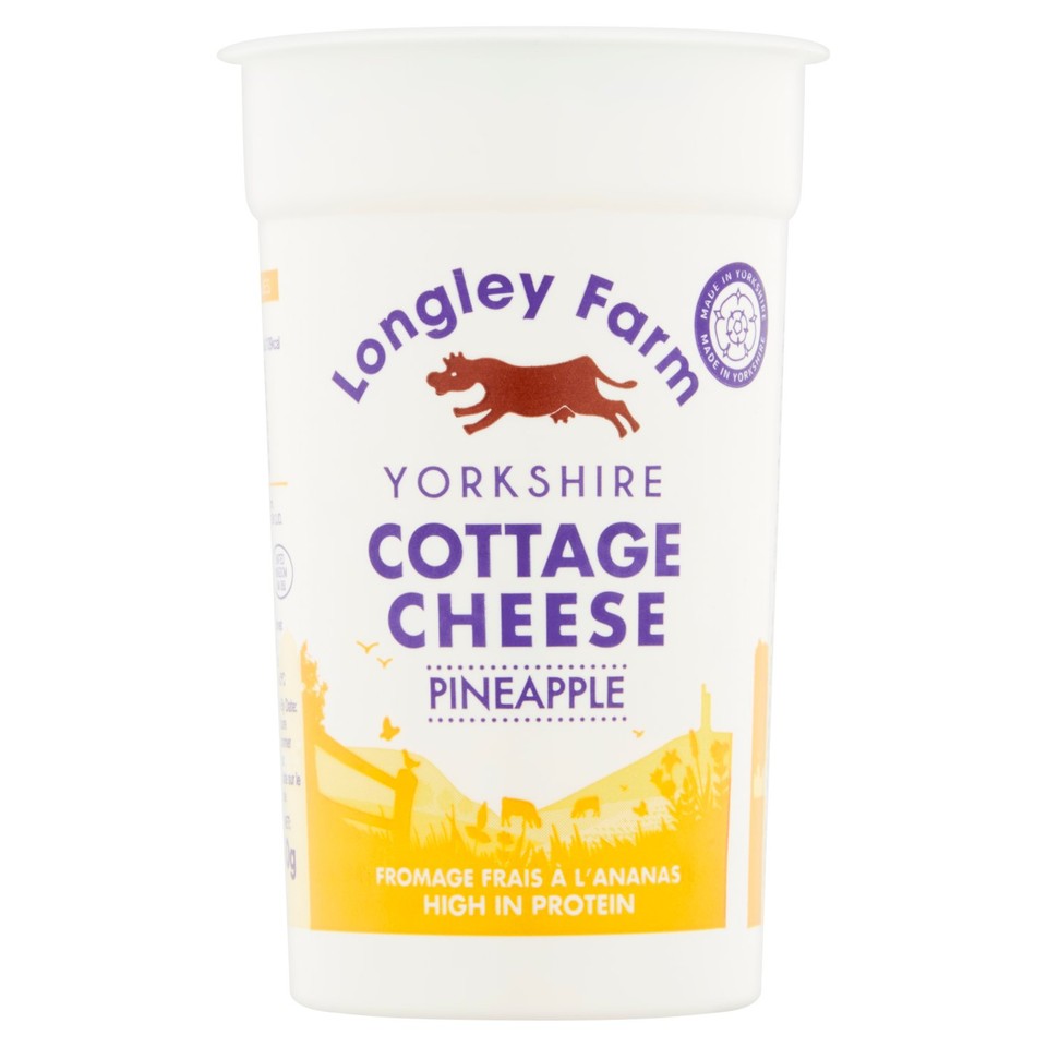 Longley Farm Yorkshire Cottage Cheese With Pineapple - Morrisons Online ...