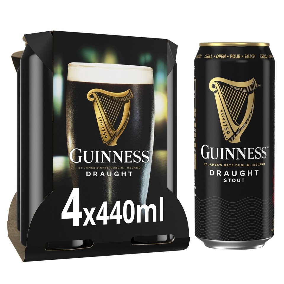 Guinness Draught Cans - Morrisons Online Groceries & Offers