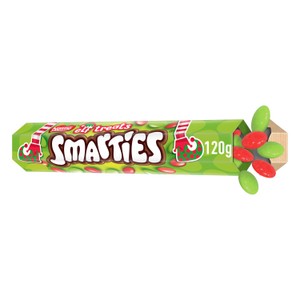 Smarties Elf Treats Milk Chocolate Giant Tube 120g - Morrisons Online ...