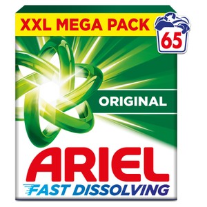 Ariel Original Laundry Powder 65 Washes - Morrisons Online Groceries ...