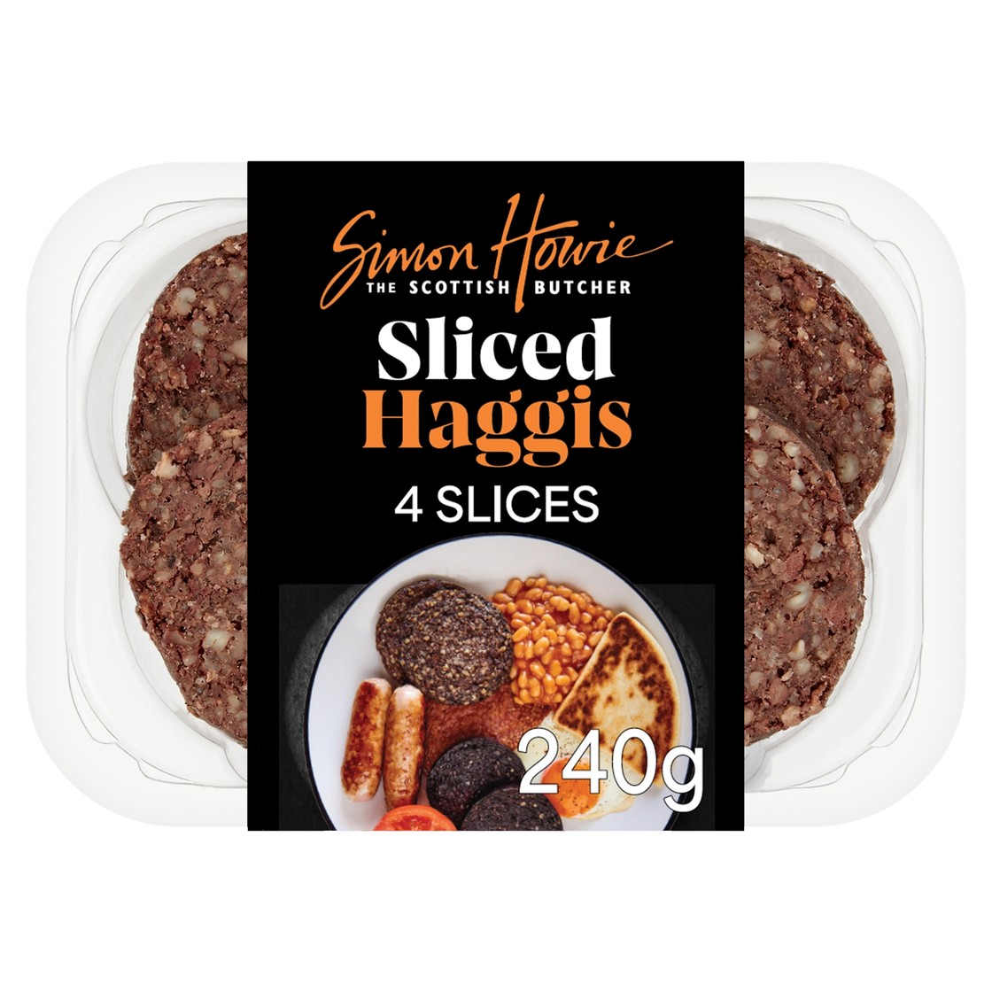 Simon Howie Classic Sliced Haggis 240g - Morrisons Online Groceries ...