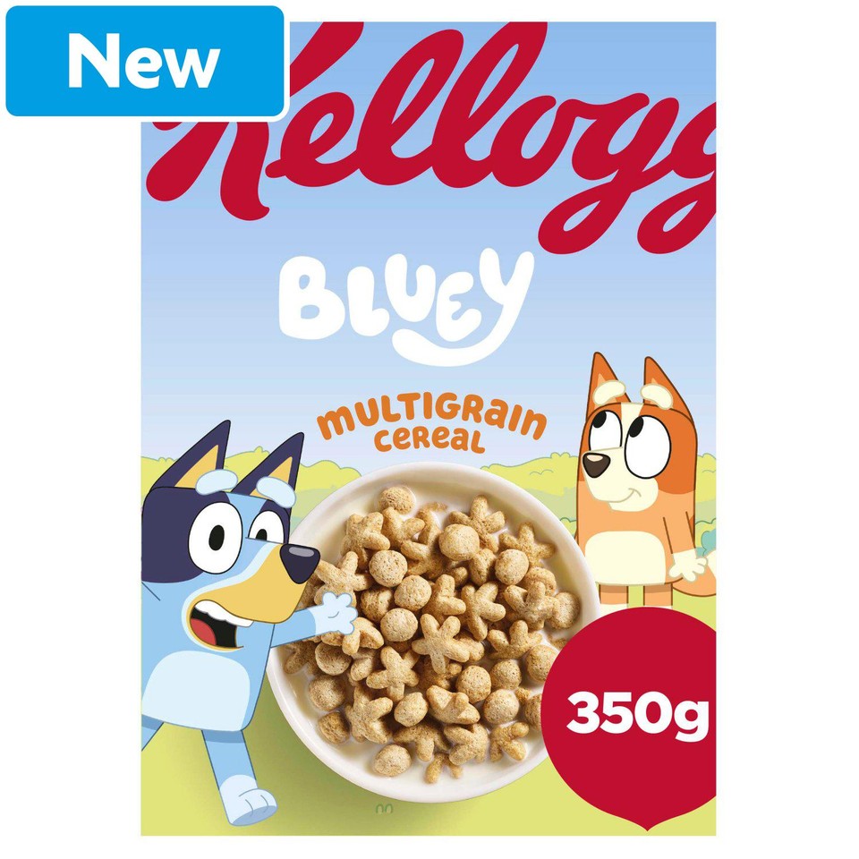 Kellogg's Bluey Breakfast Cereal 350g - Morrisons Online Groceries & Offers