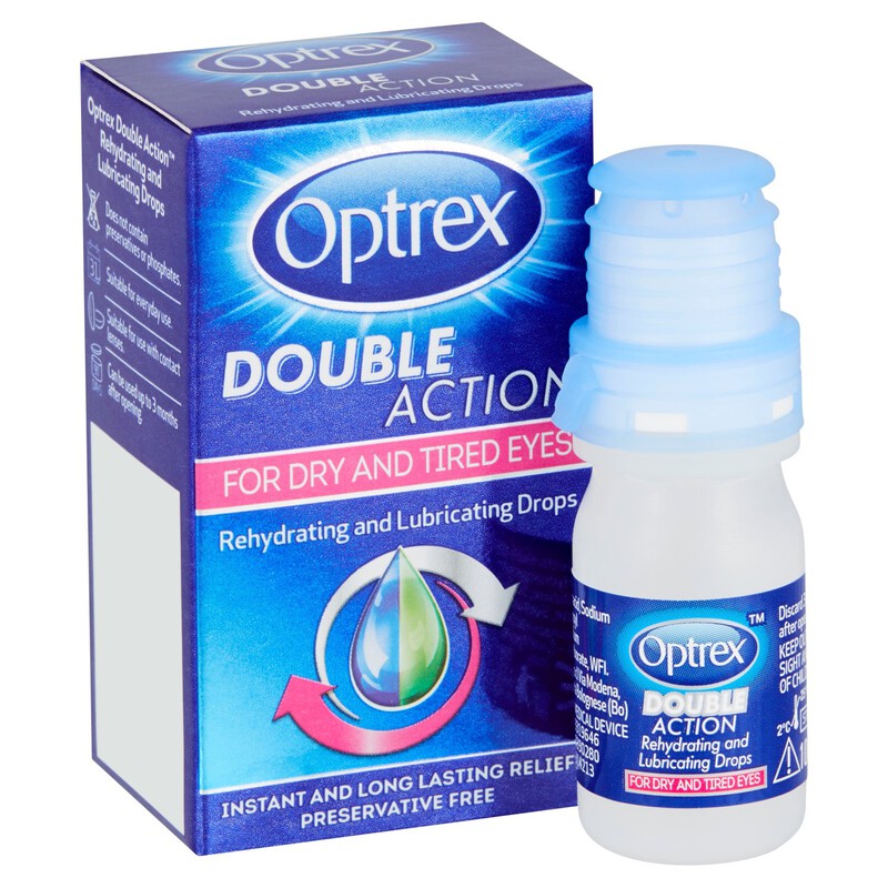Optrex Double Action Dry Eye Drops - Morrisons Online Groceries & Offers