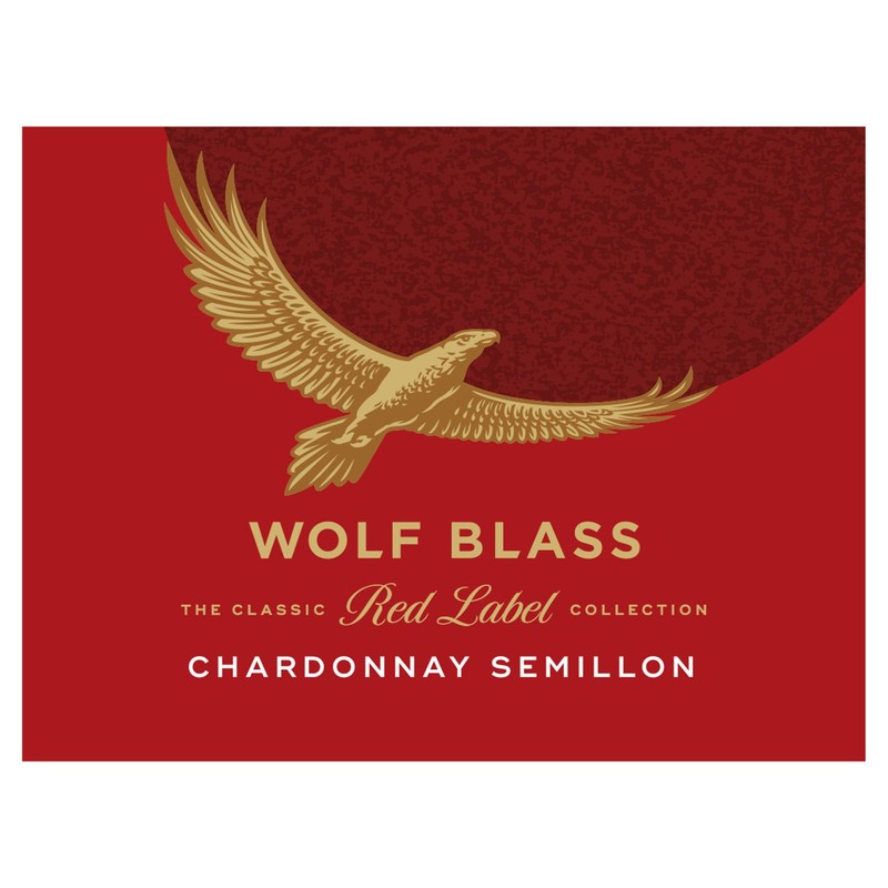 Wolf Blass Red Label Chardonnay Semillon - Morrisons Online Groceries ...