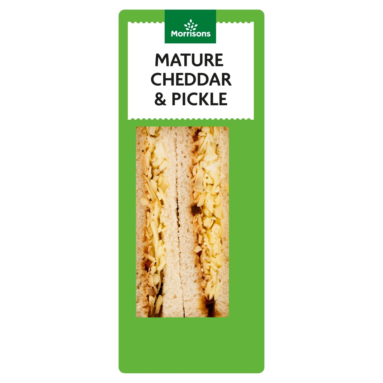 Morrisons Mature Cheese & Pickle Sandwich - Morrisons Online Groceries ...