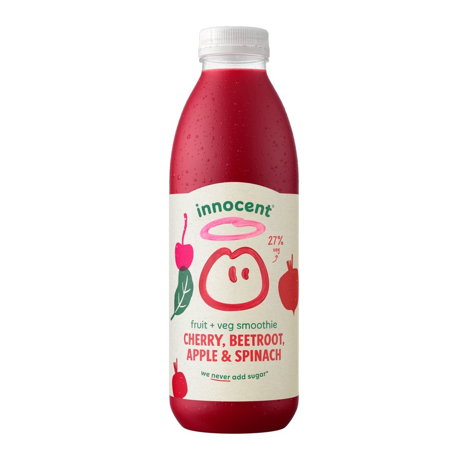 Innocent Cherry, Beetroot, Apple & Spinach Smoothie 750ml - Morrisons ...