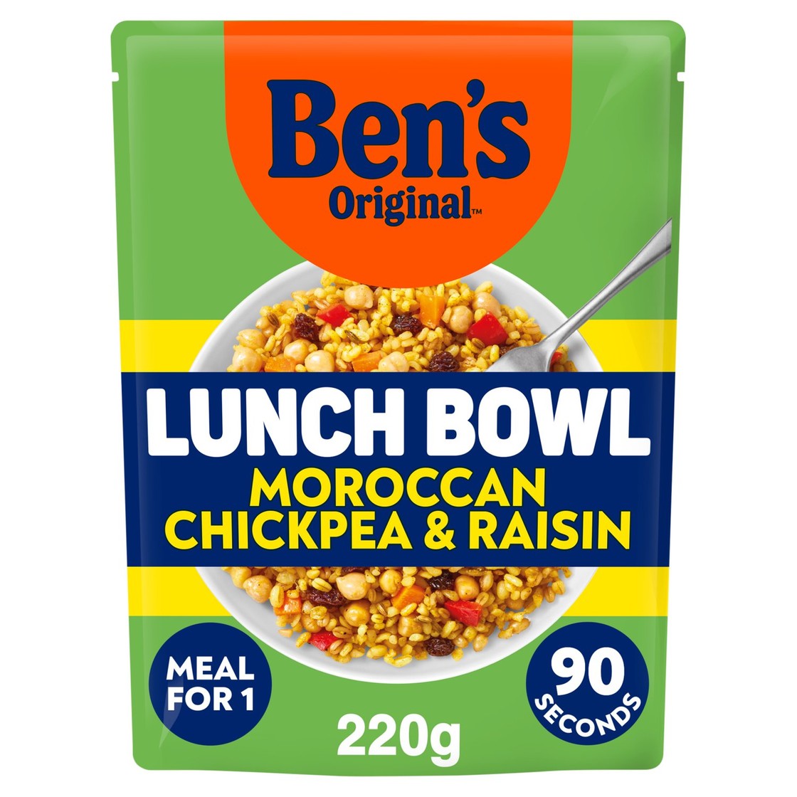 Ben's Original Lunch Bowl Moroccan Style Chickpea & Raisin - Morrisons ...