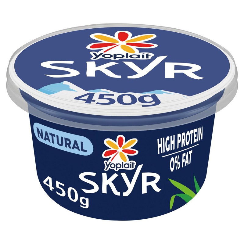 Yoplait SKYR High Protein Natural Yoghurt 0% Fat 450g - Morrisons ...