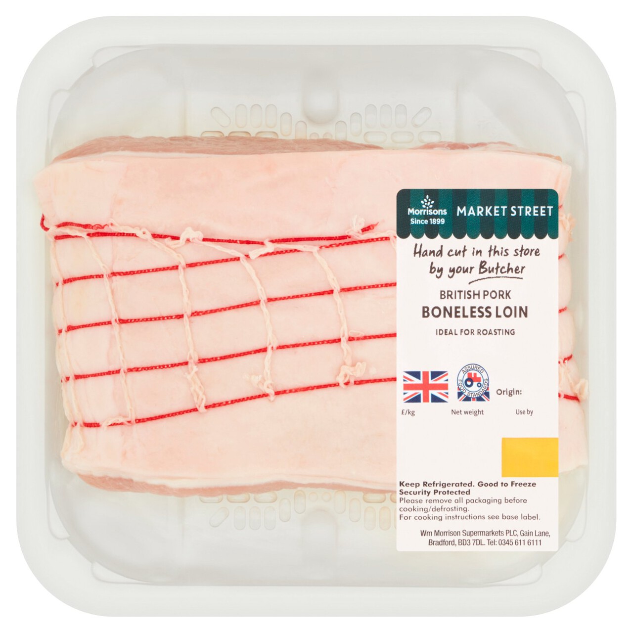 Market Street British Pork Loin/ Boneless Joint - Morrisons Online ...