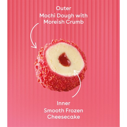 Little Moons Strawberry & Mascarpone Cheesecake Mochi - Morrisons ...