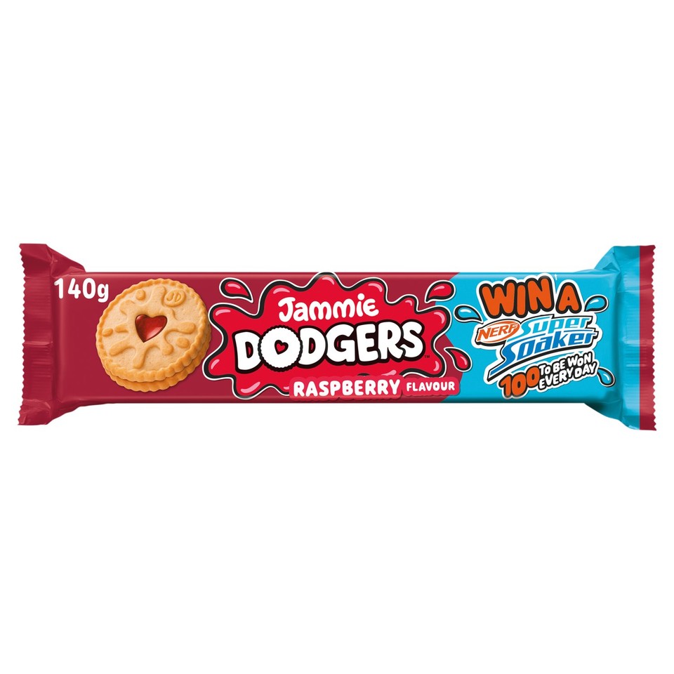 Jammie Dodgers Raspberry Flavoured Biscuits - Morrisons Online ...