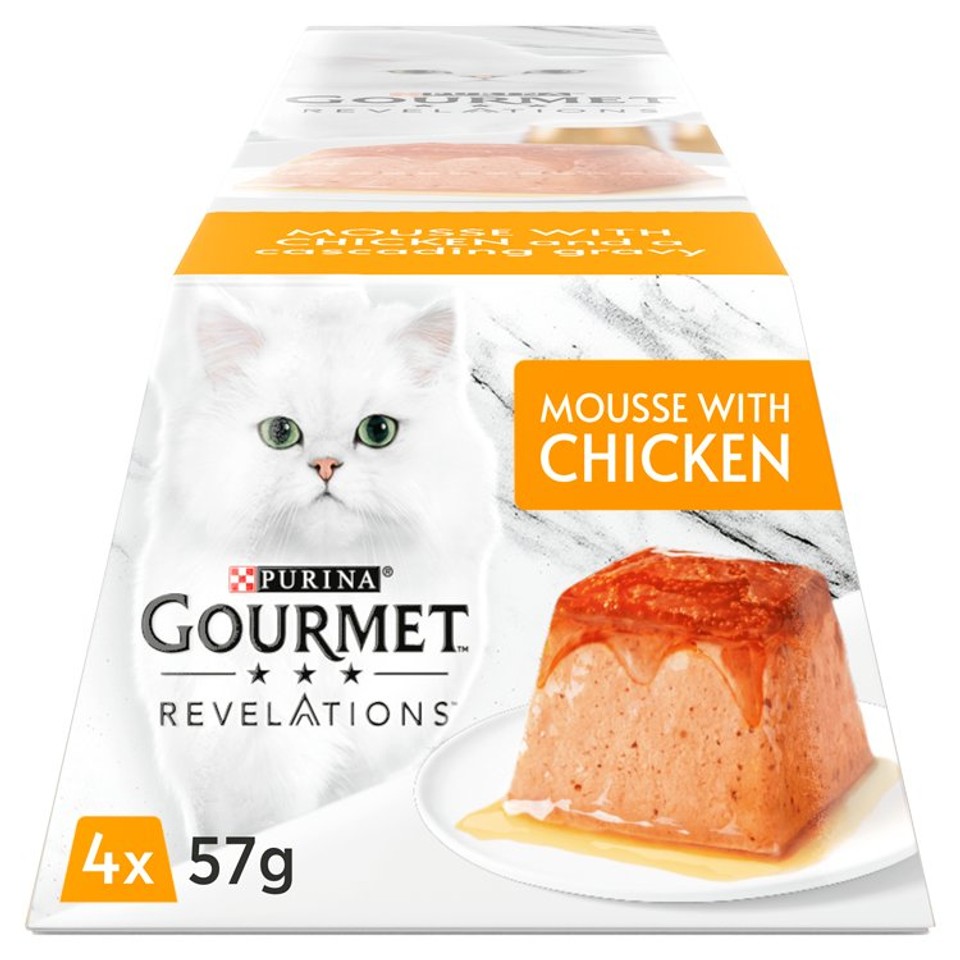 Gourmet Revelations Mousse Chicken In Gravy Wet Cat Food - Morrisons ...