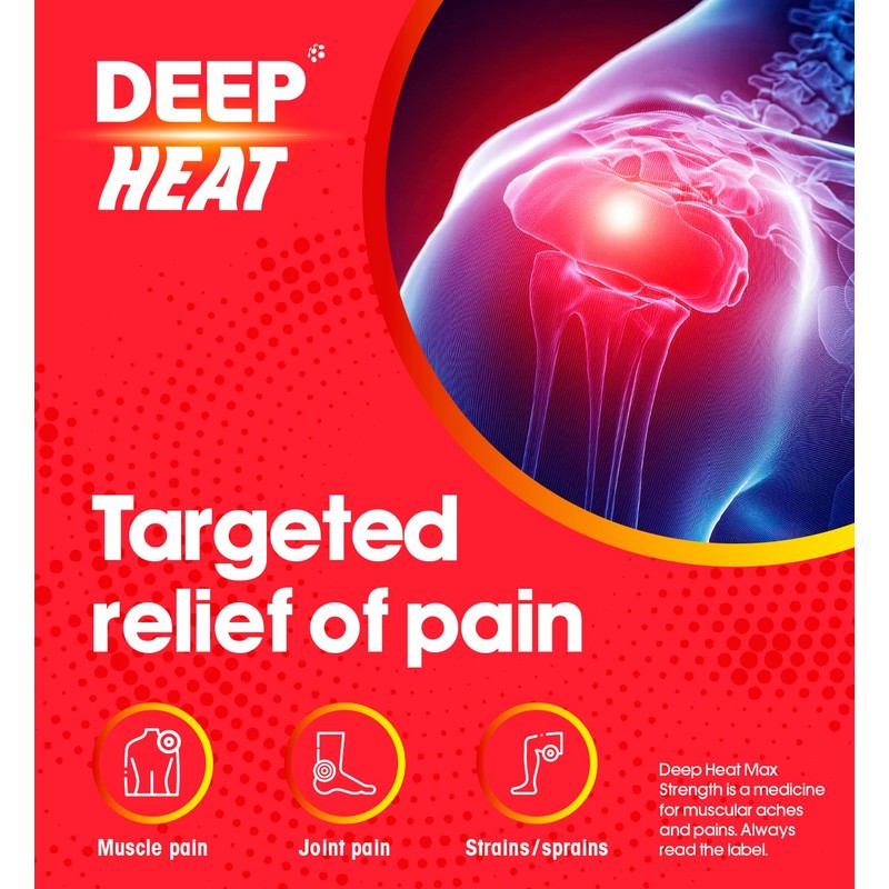 Deep Heat Max Strength Gel - Morrisons Online Groceries & Offers