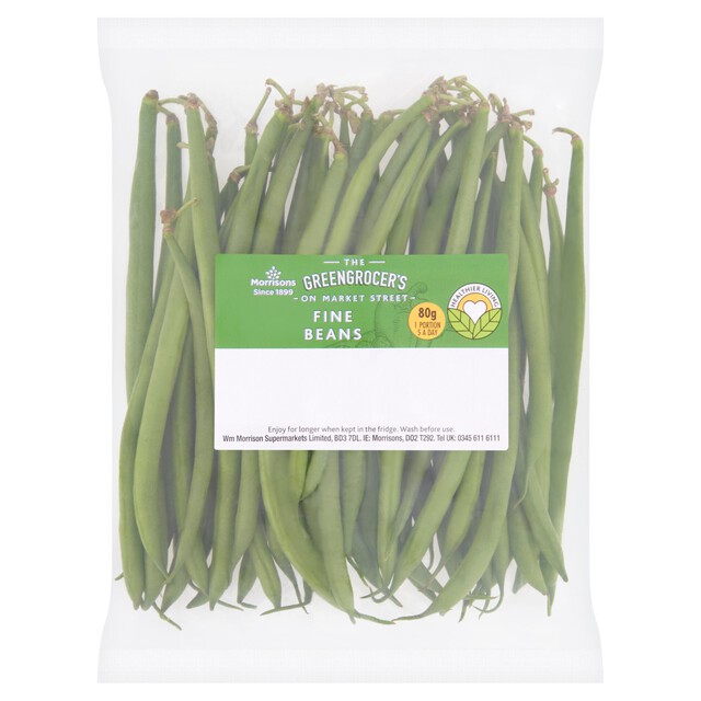 Morrisons Fine Green Beans 170g - Morrisons Online Groceries & Offers