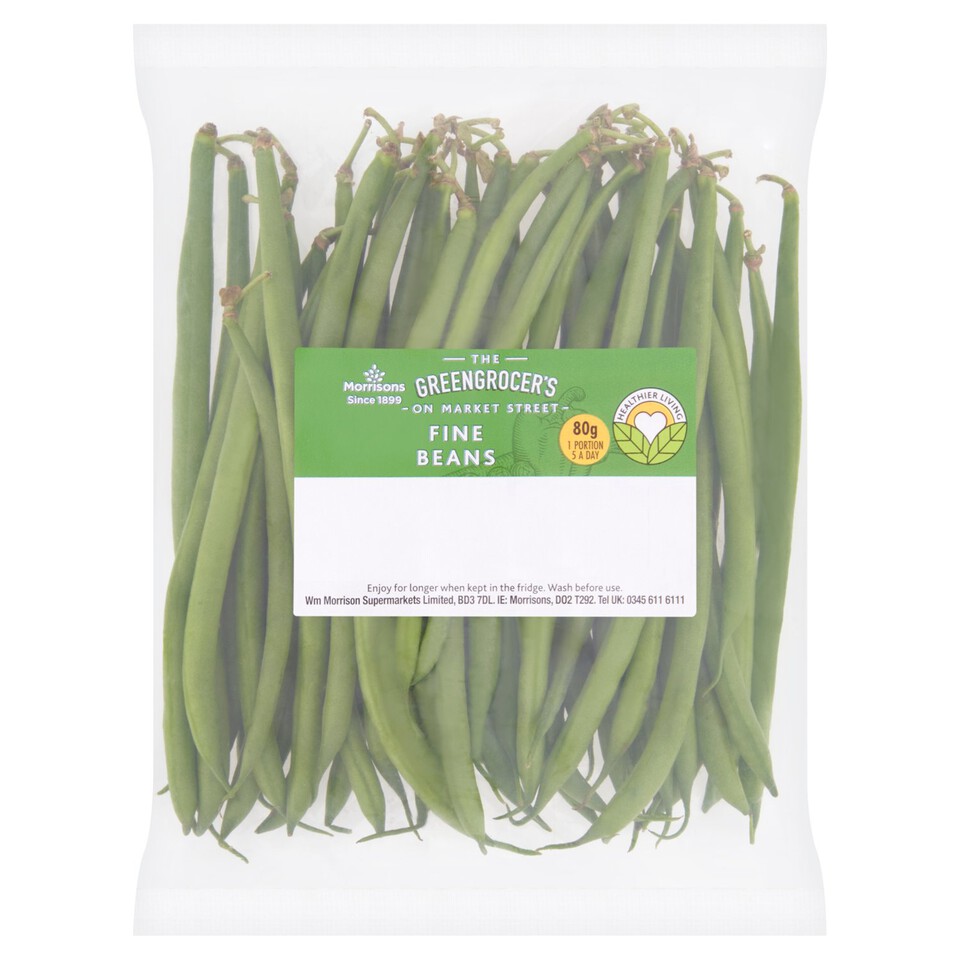 Morrisons Fine Green Beans 170g - Morrisons Online Groceries & Offers