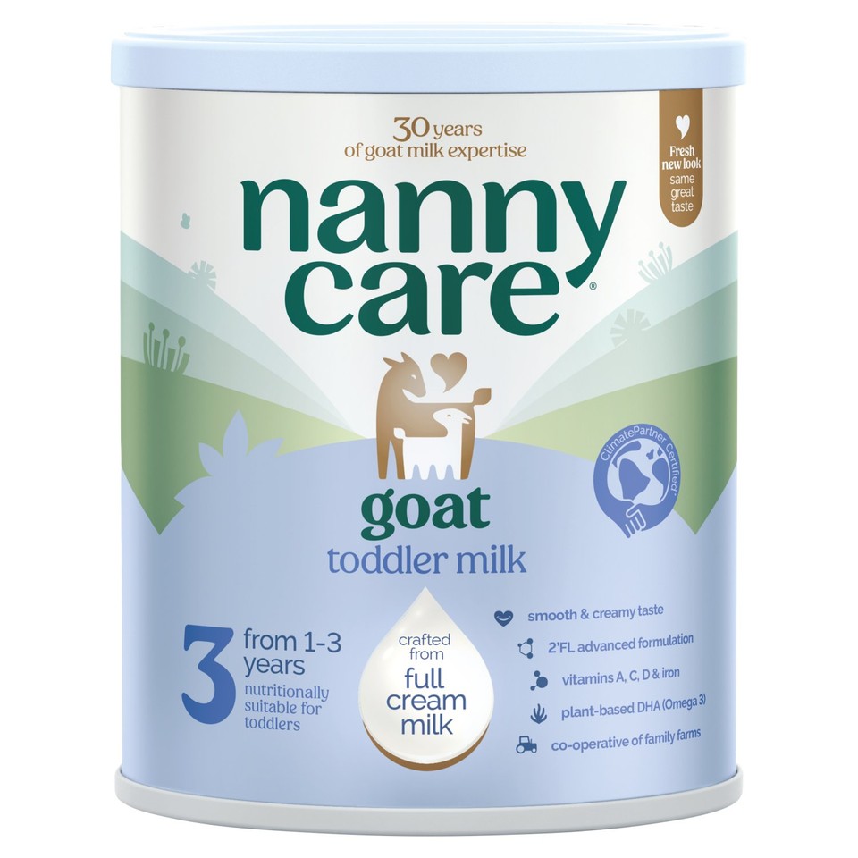 Nanny Care Stage 3 Growing Up Milk Goat Milk 1-3 Years 800g - Morrisons ...