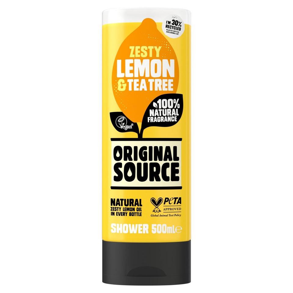 Original Source Lemon & Tea Tree Shower Gel - Morrisons Online ...