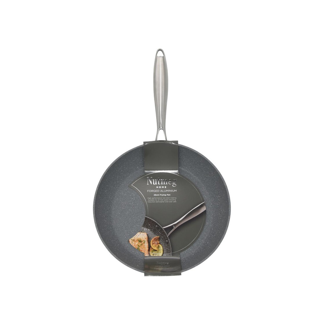 Nutmeg Home 28cm Forged Aluminium Frying Pan - Morrisons Online ...