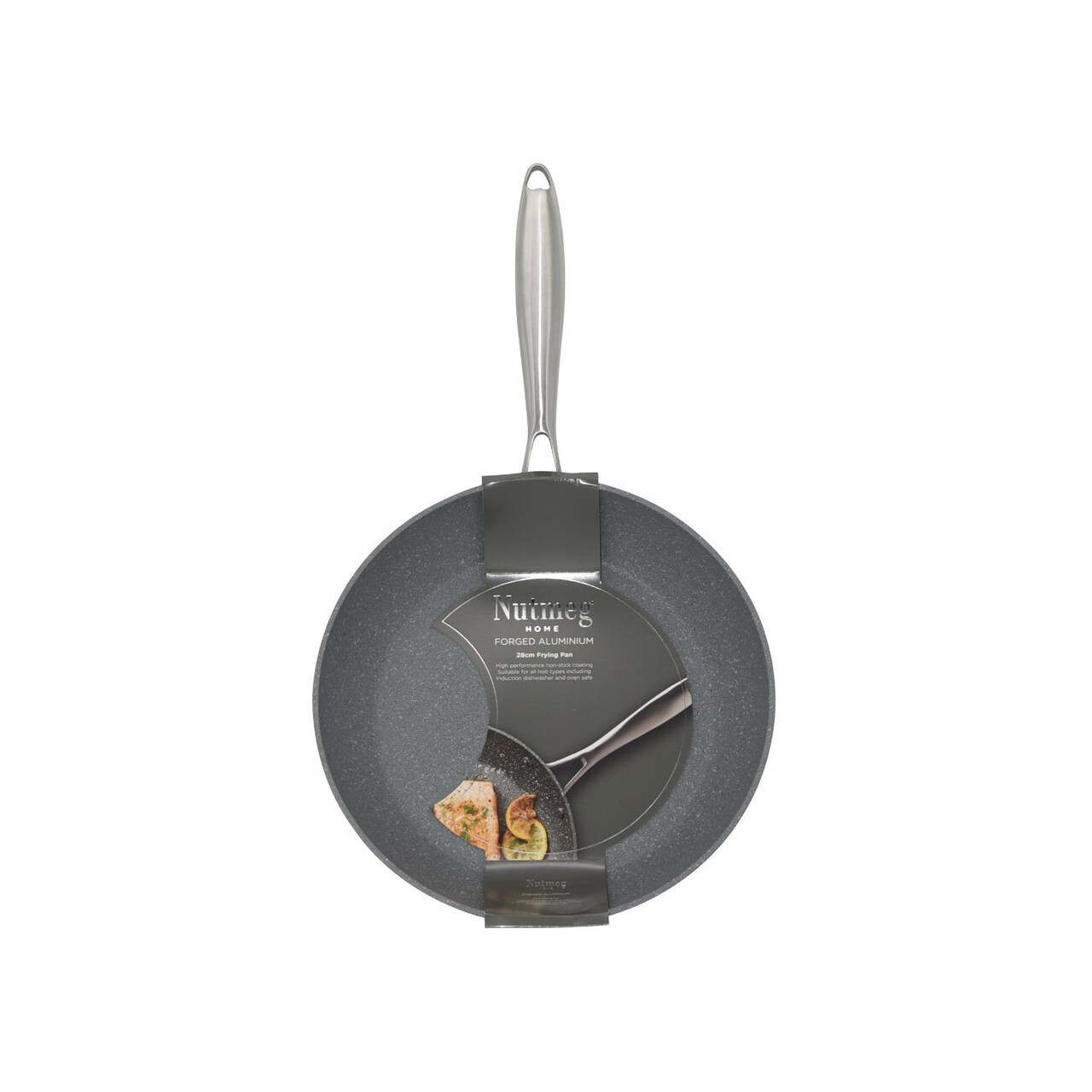 Nutmeg Home 28cm Forged Aluminium Frying Pan - Morrisons Online ...