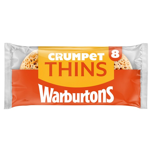Warburtons Crumpet Thins - Morrisons Online Groceries & Offers