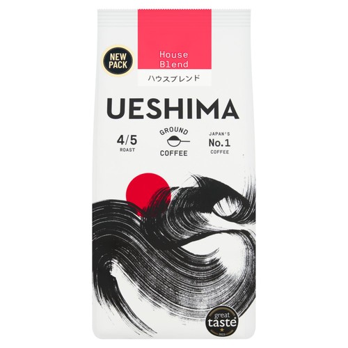 Ueshima House Blend Ground Coffee 200g - Morrisons Online Groceries ...