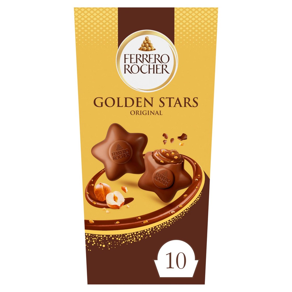 Ferrero Rocher Golden Stars Original 115g - Morrisons Online Groceries ...