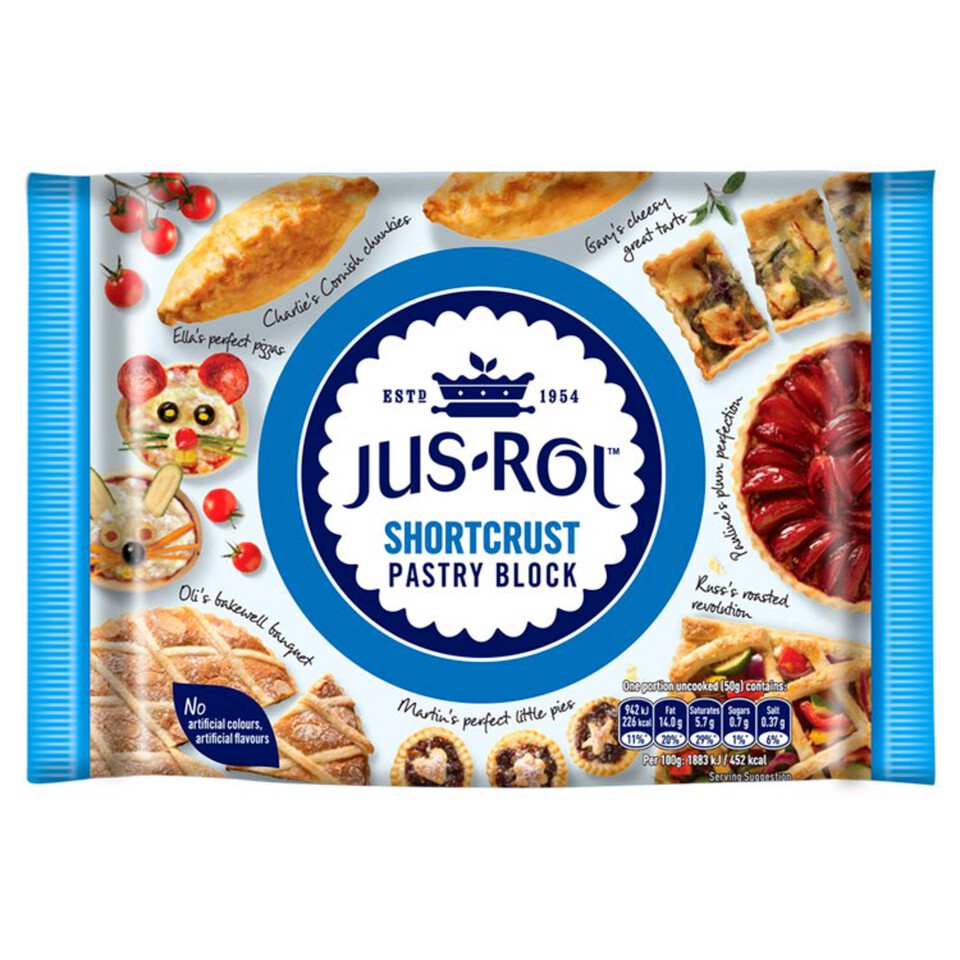 Jus Rol Shortcrust Pastry Block - Morrisons Online Groceries & Offers