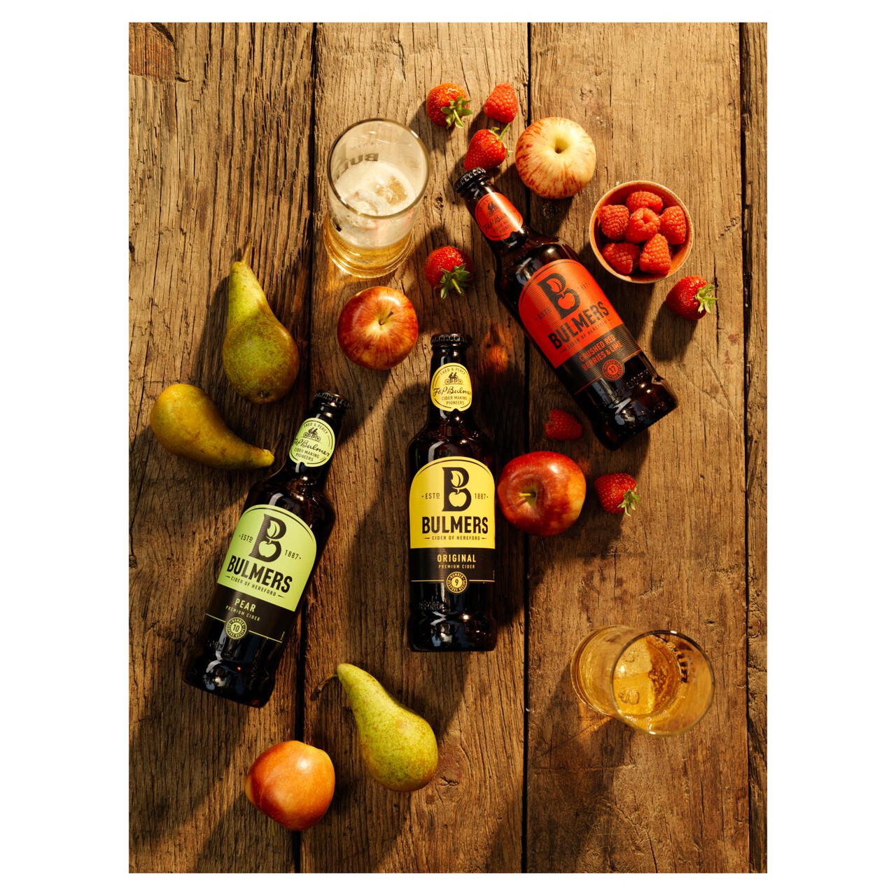 Bulmers Crushed Red Berries & Lime Cider Bottle - Morrisons Online ...