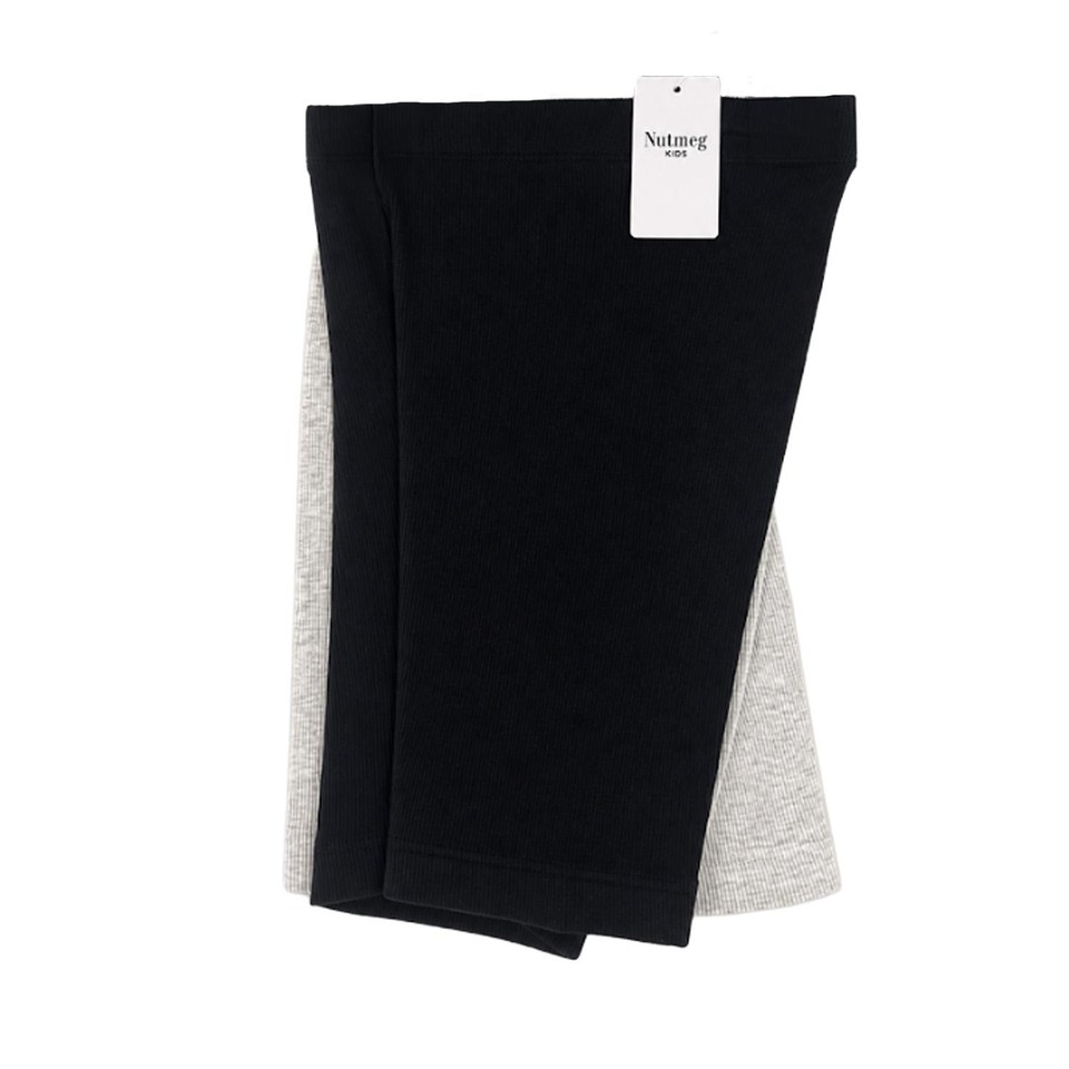 Nutmeg Girl's Size 10-11 Years 5 Pack Ribbed Cycling Shorts - Morrisons ...