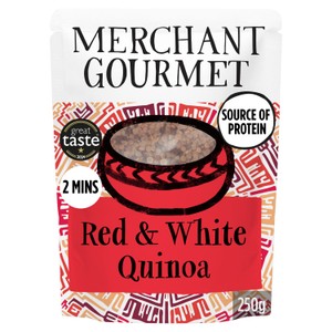 Merchant Gourmet Red & White Quinoa 250g - Morrisons Online Groceries ...