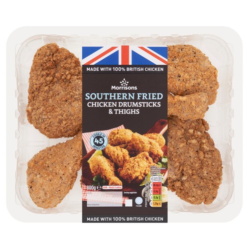 Morrisons Southern Fried Chicken Portions - Morrisons Online Groceries ...