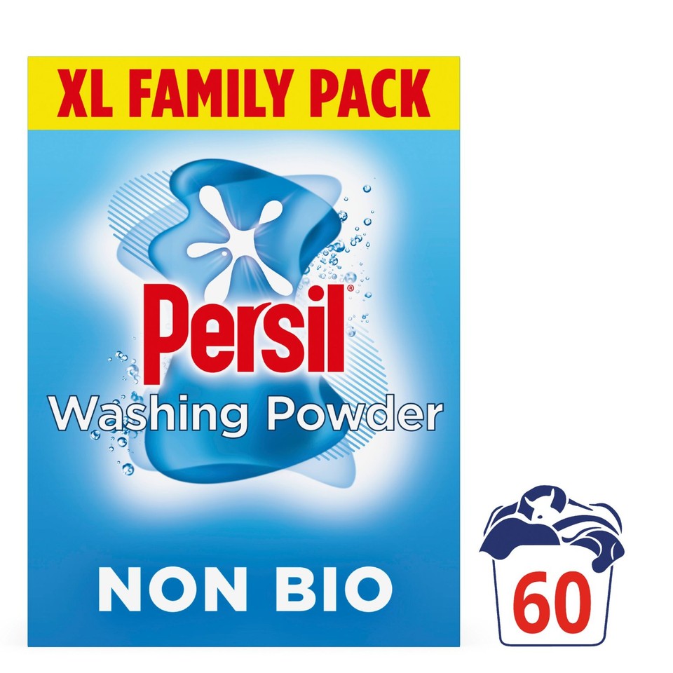 Persil Non Bio Washing Powder 60 Washes - Morrisons Online Groceries ...