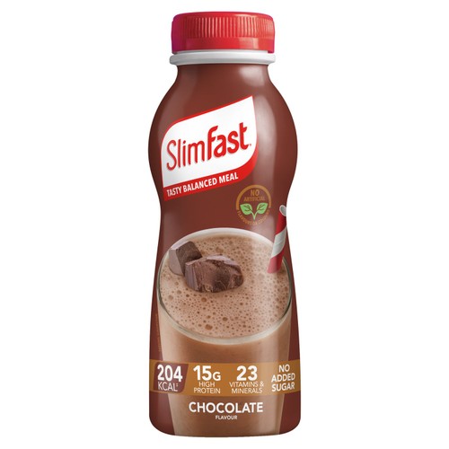 Slim-Fast Milkshake Bottle Chocolate 325ml - Morrisons Online Groceries ...