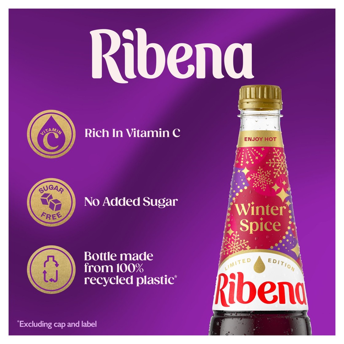 Ribena Winter Spice Squash No Added Sugar 850ml - Morrisons Online ...