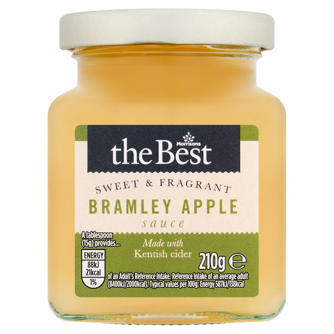 Morrisons The Best Bramley Apple Sauce with Kent Cider - Morrisons ...
