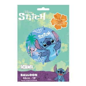 Procos Disney Stitch & Angel Round Foil Balloon - Morrisons Online ...