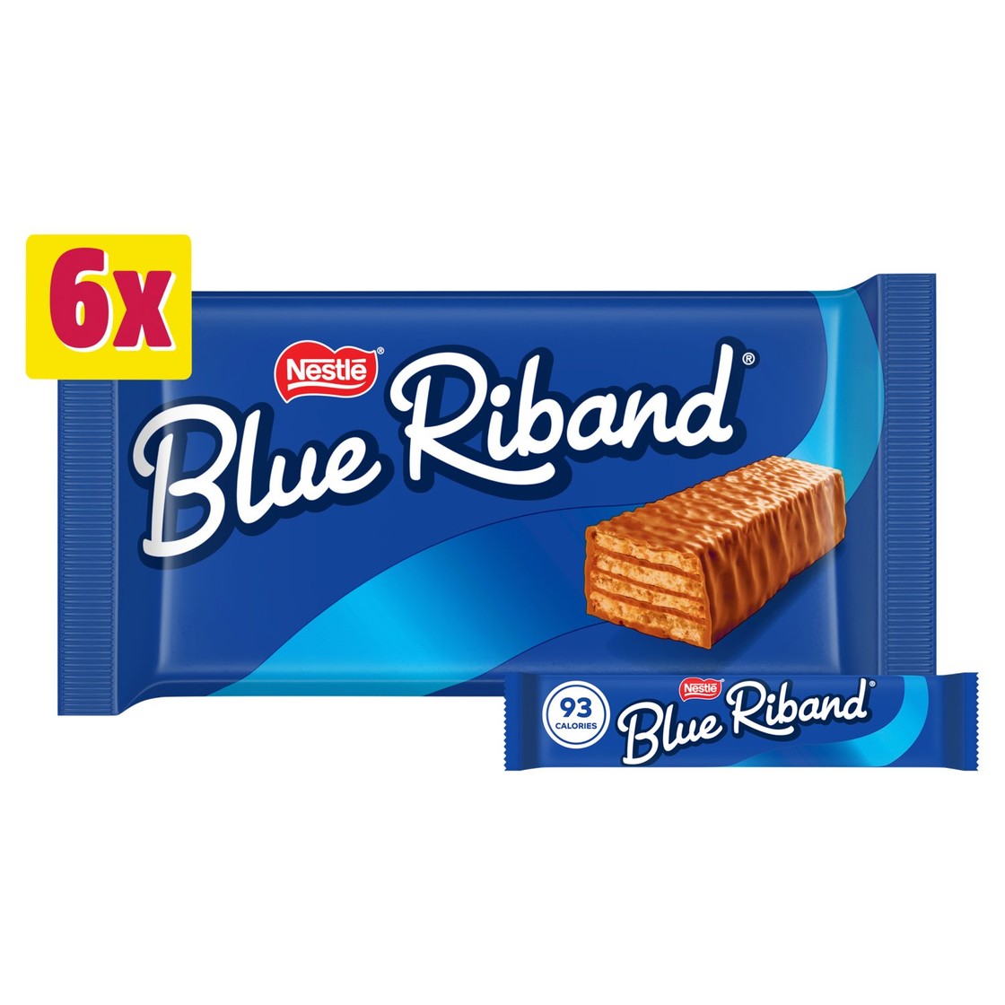 Blue Riband Milk Chocolate Wafer Biscuit Multipack - Morrisons Online ...