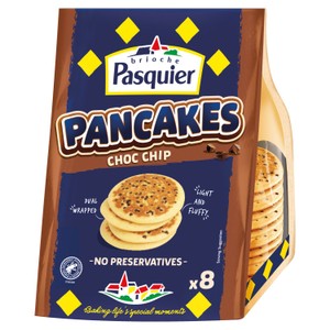 Brioche Pasquier Chocolate Chip Pancakes 8 pack - Morrisons Online ...