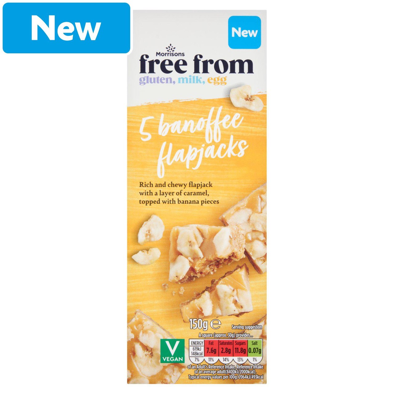 Morrisons Free From 5 Banoffee Stackers - Morrisons Online Groceries & Offers