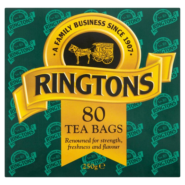 Ringtons Tea Bags 80's - Morrisons Online Groceries & Offers