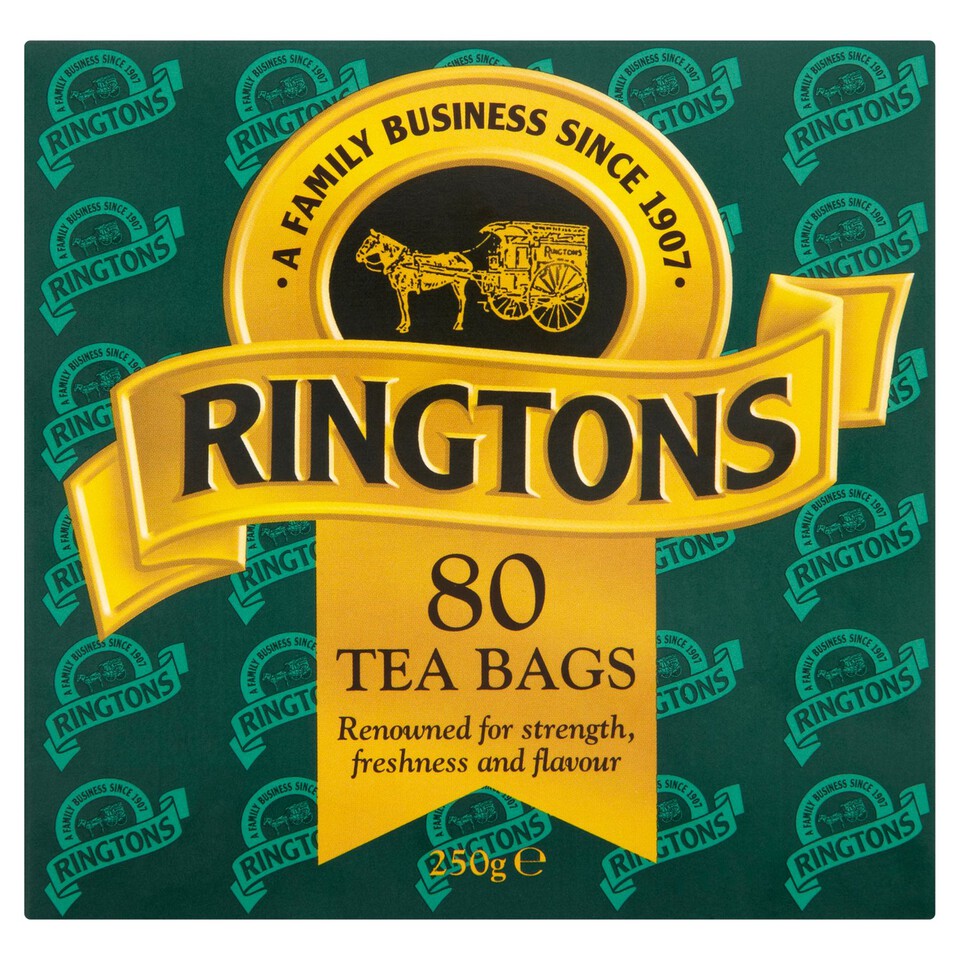 Ringtons Tea Bags 80's - Morrisons Online Groceries & Offers