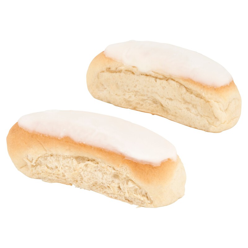 Market Street Iced Finger Rolls - Morrisons Online Groceries & Offers