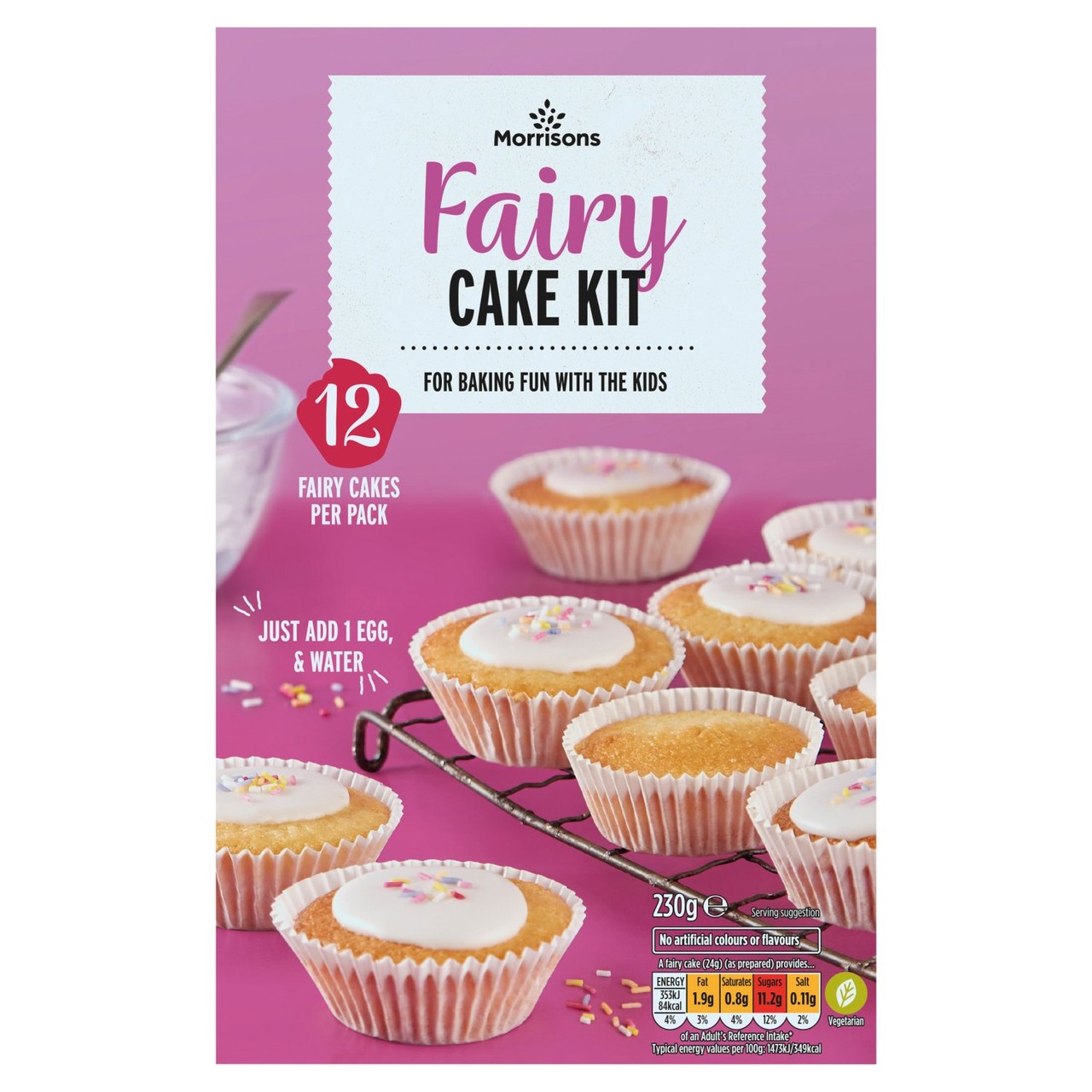 Morrisons Fairy Cake Kit - Morrisons Online Groceries & Offers