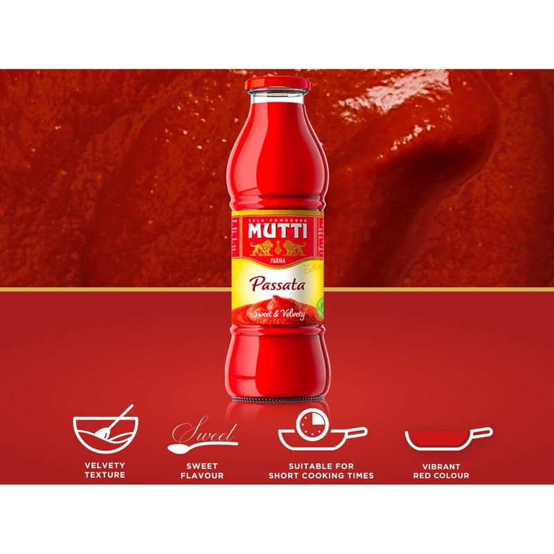 Mutti Tomato Passata 700g - Morrisons Online Groceries & Offers