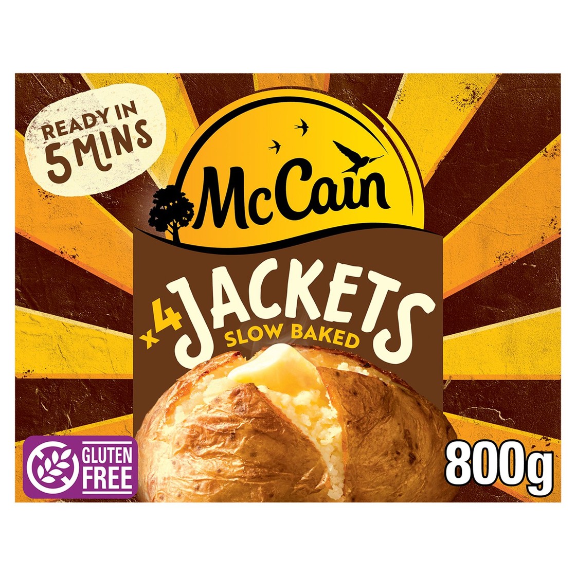 McCain 4 Baked Jacket Potatoes - Morrisons Online Groceries & Offers